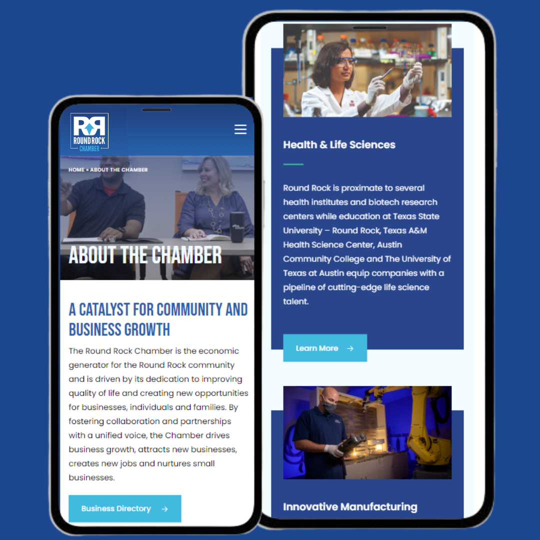 ROUND ROCK CHAMBER ANNOUNCES NEW WEBSITE LAUNCH | Round Rock